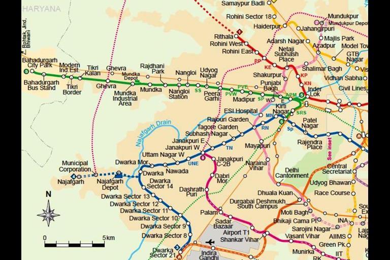 Delhi Metro Green Line extended | News | Railway Gazette International